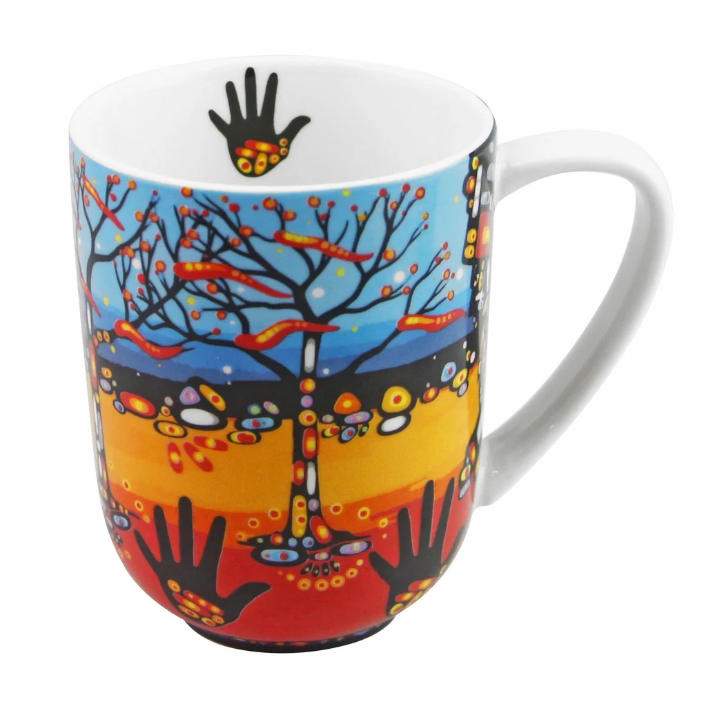 "Remember" 16 oz mug by Chipewyan Native artist, John Rombough | North ...