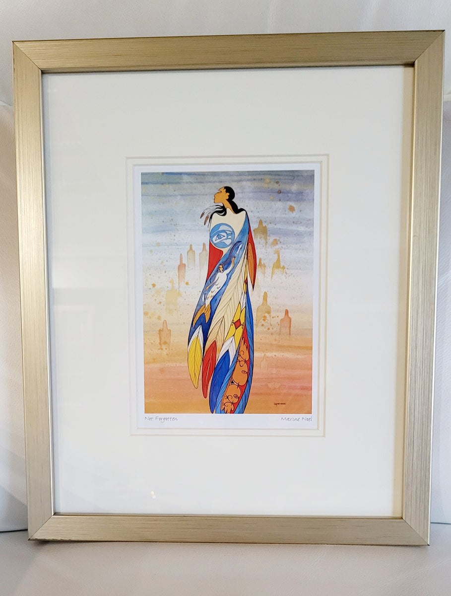 "Not Forgotten" Framed Wall Art by Sioux artist, Maxine Noel | North of ...