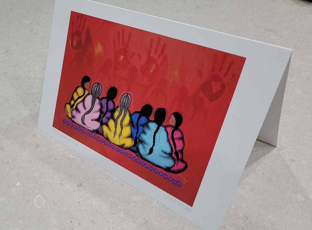 "The Sacredness of Women" Art Card by Cree/Ojibway artist Simone McLeod ...