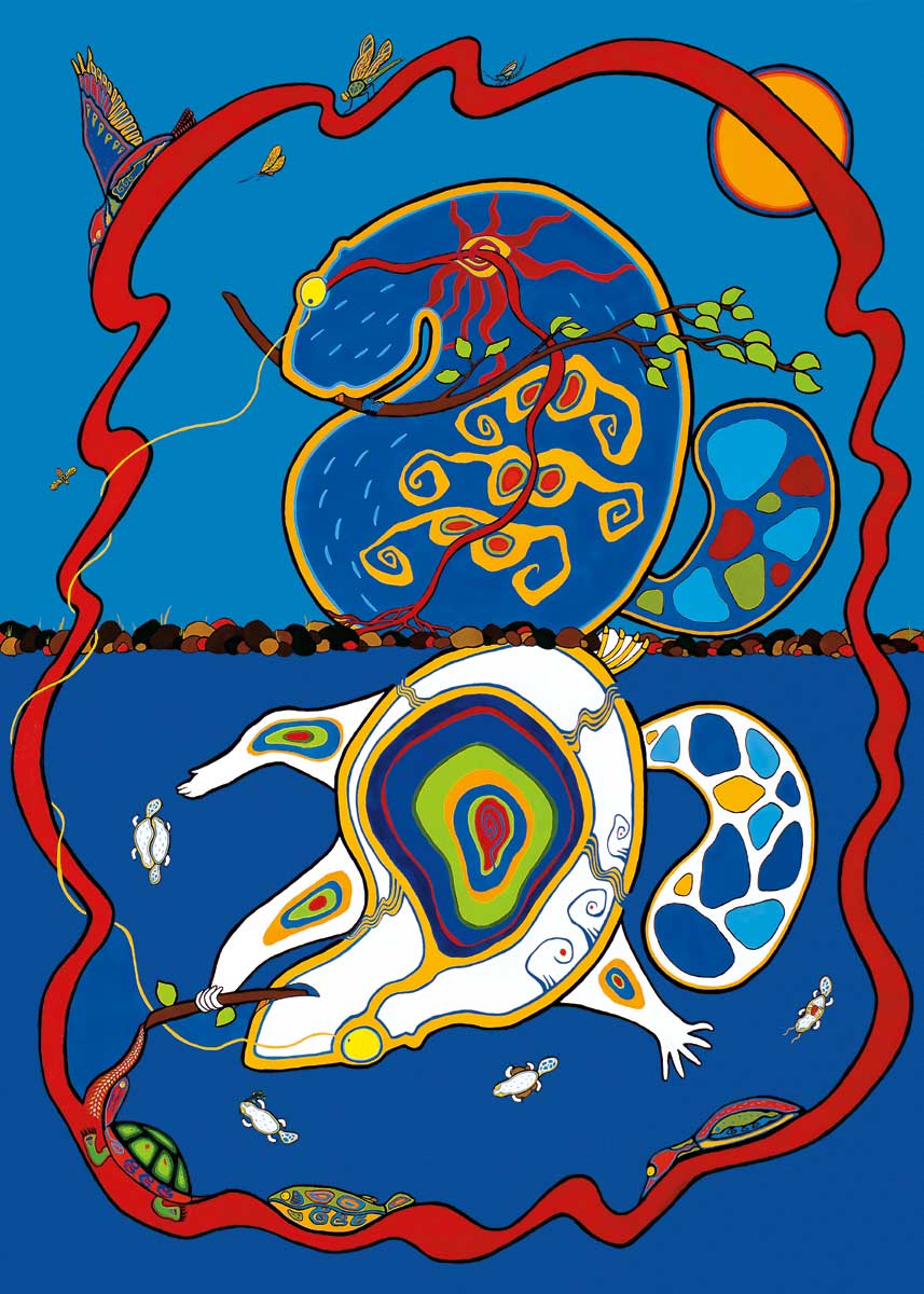 Wall Art - Wisdom by Native Artist Kristy Cameron | North of Fifty ...