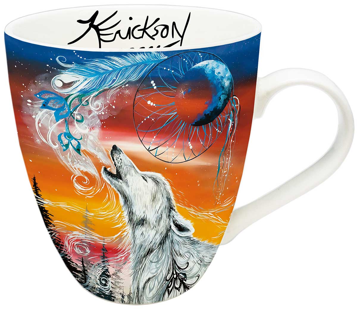 "Alpha" 18 oz mug by Metis artist, Karen Erickson | North of Fifty ...
