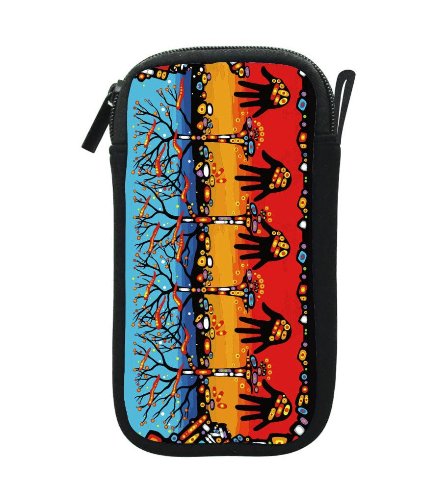 Zippered Accessories Case "Remember" by Native Artist, John Rombough ...