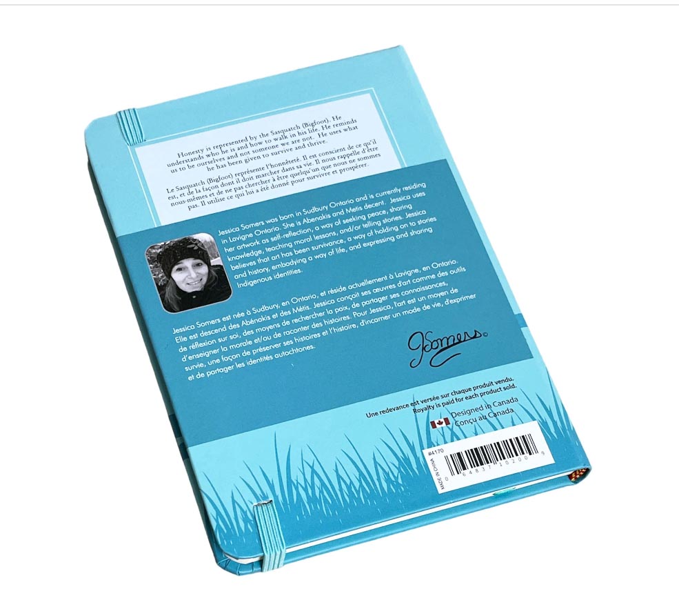 "Sasquatch" Journal by Indigenous Artist, Jessica Somers | North of ...