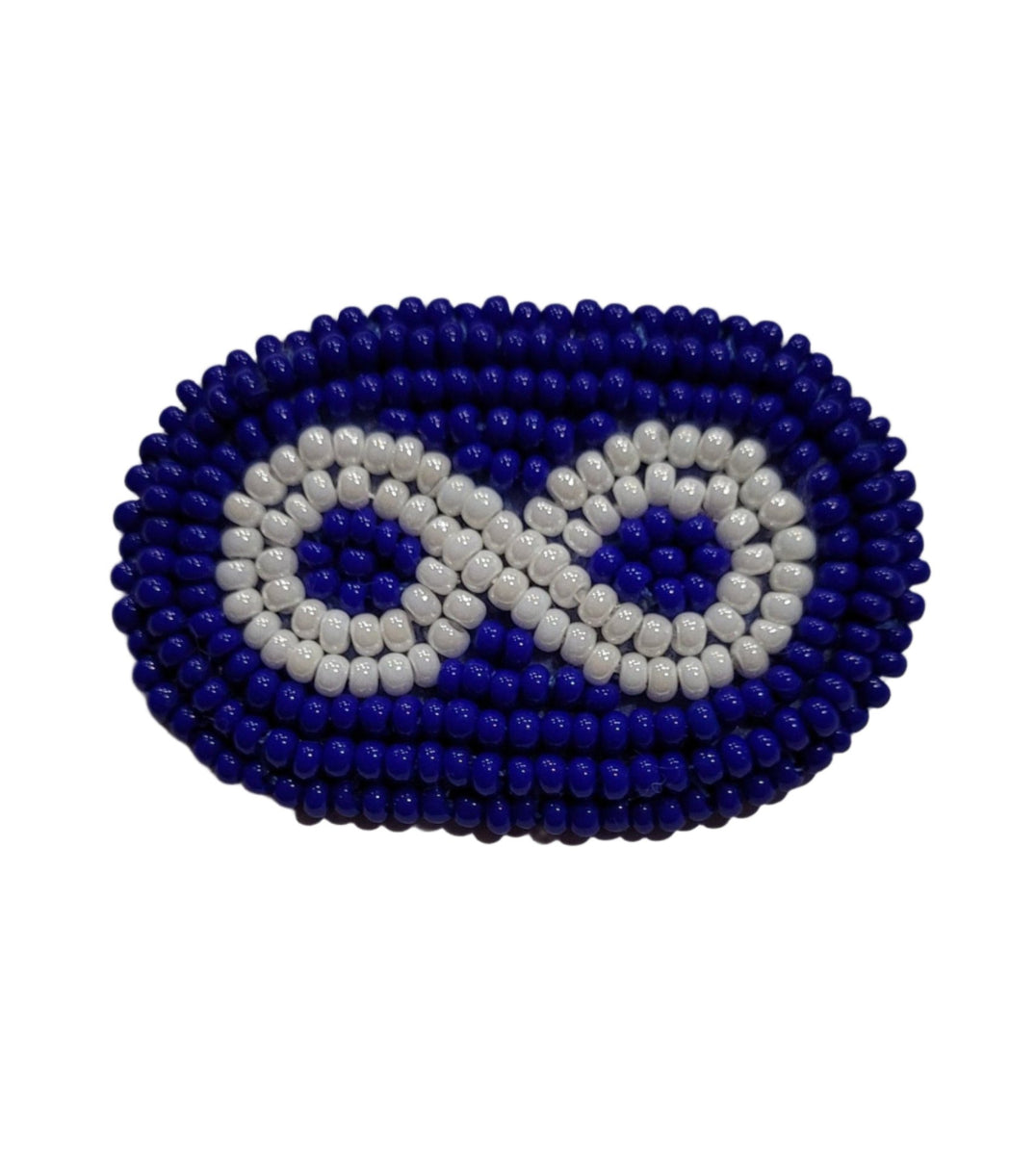 Beaded Metis Flag Pin | North of Fifty First Nations & Métis Art Boutique